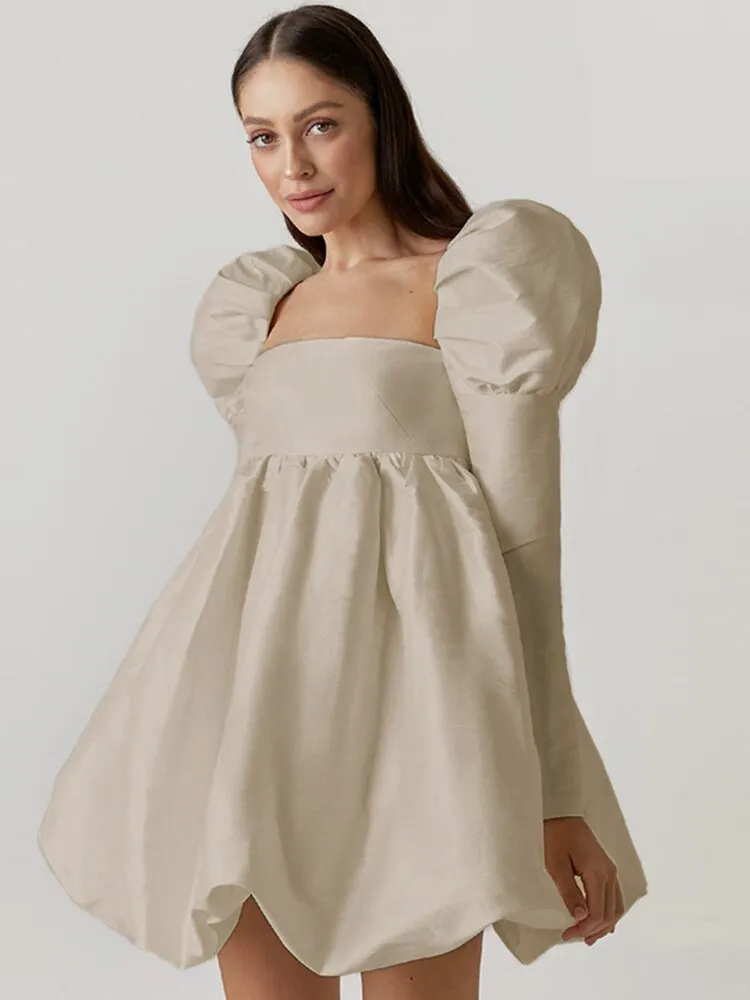Wongn Party Puffy Dress For Woman Sexy Ball Gown Dress Elegant Short ...