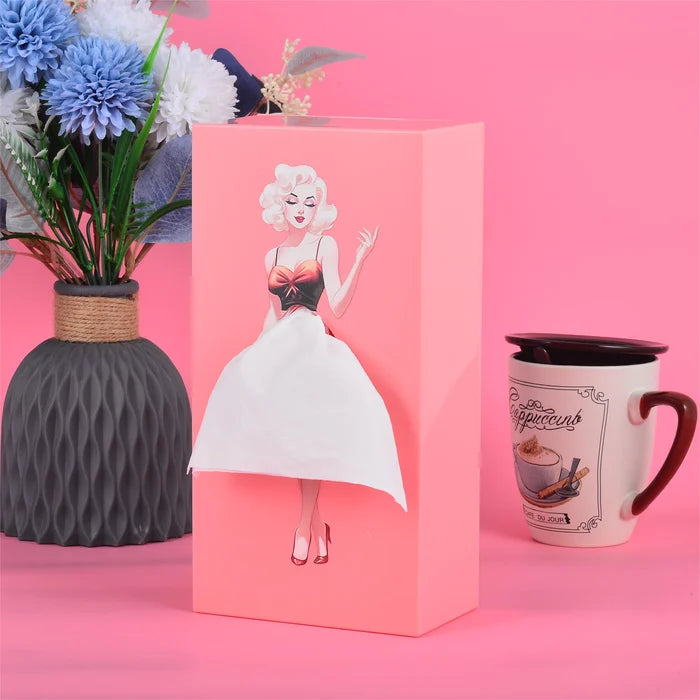 New style Flying Skirt Tissue Box