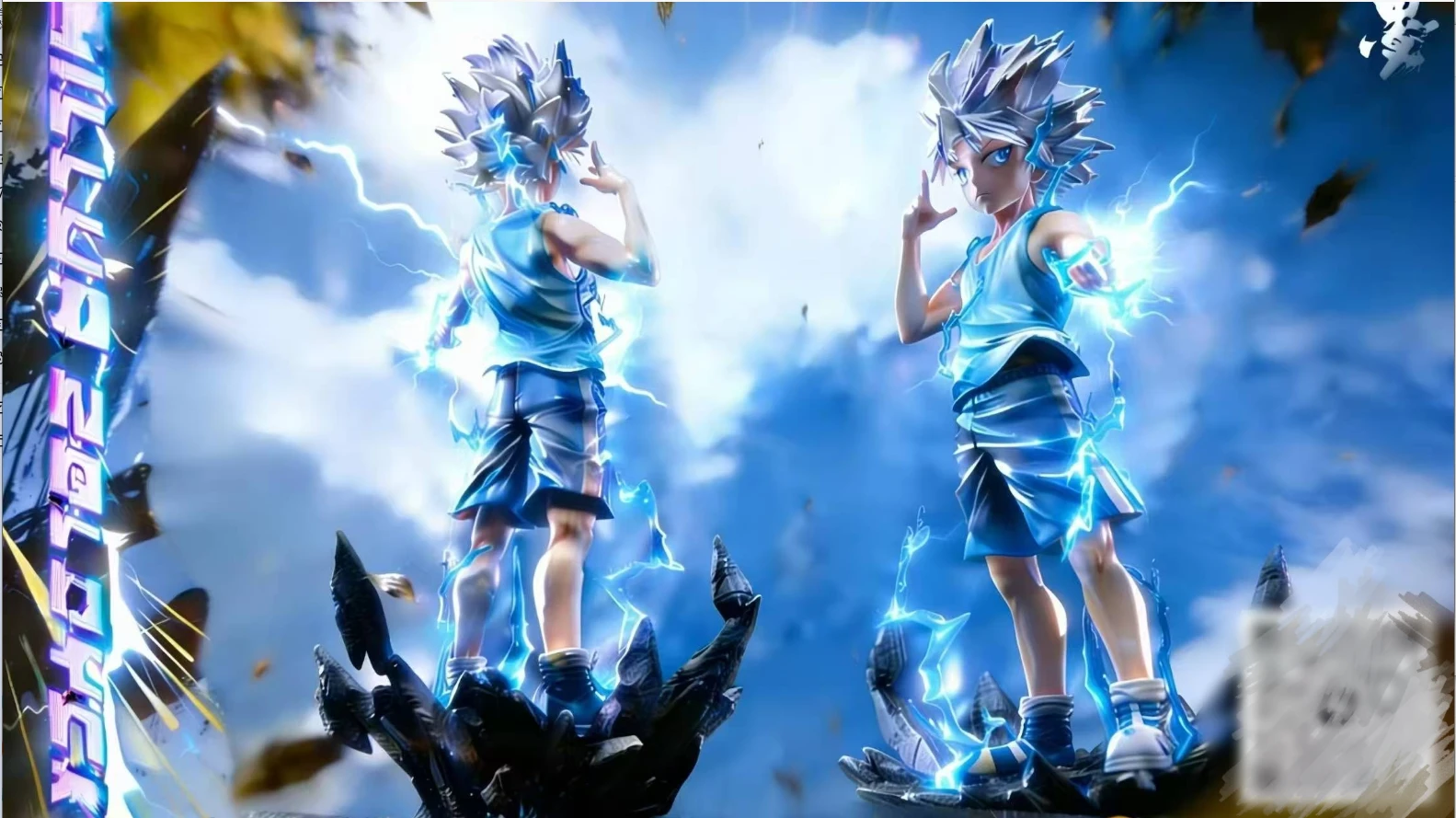 1/6 Scale Godspeed Killua Zoldyck with LED - HUNTER X HUNTER Resin ...