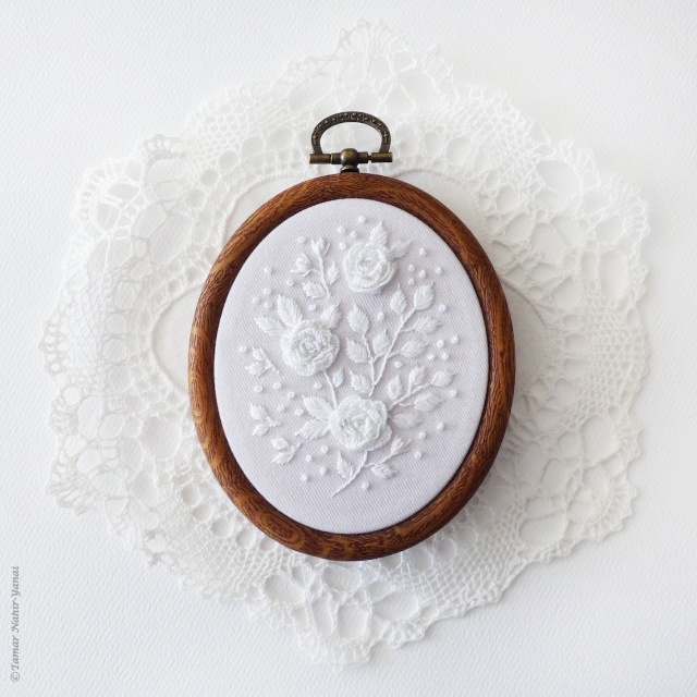 Wedding Embroidery Hoop Embroidery Kit