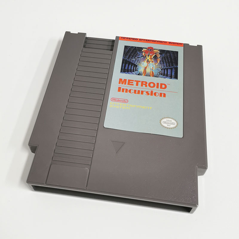 Metroid Incursion For Nintendo NES - 8 Bit Game Cartridge