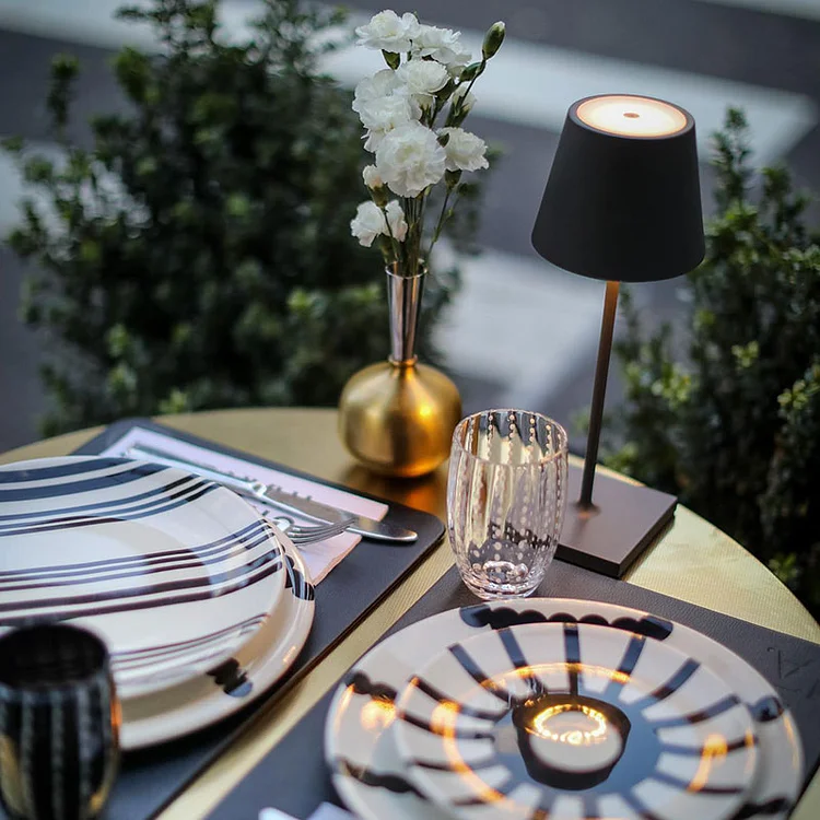 LED Creative Rechargeable Table Lamp - Portable Bedside Lamp Bar ...