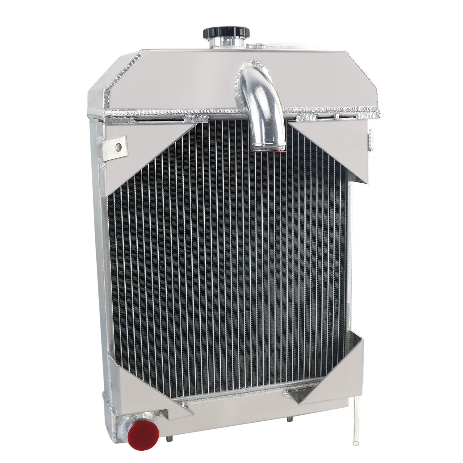 4Row Aluminum Tractor Radiator For Case International VA VAC VAI VAO ...