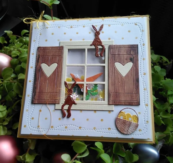 Athvotar Craft metal cutting dies cut die mold Sitting bunny rabbit ...