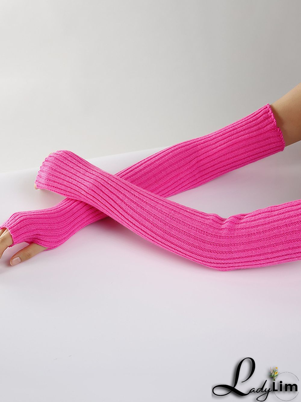 Original 9 Colors Striped Knitted Sleevelet - Ladylim