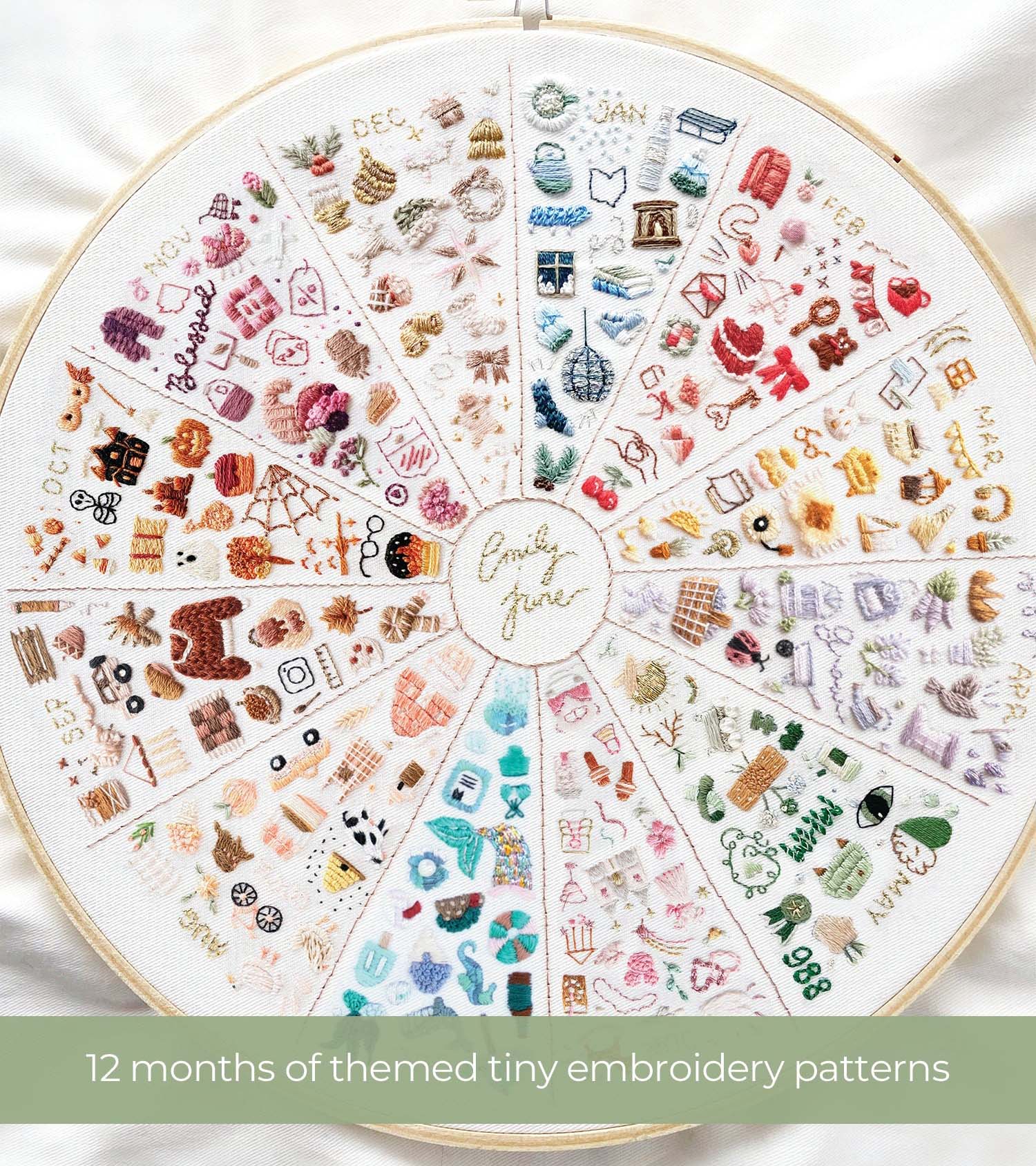 New Year Embroidery Diary