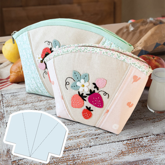 【2022】Clamshell Zipper Pouches Template—With Tutorial