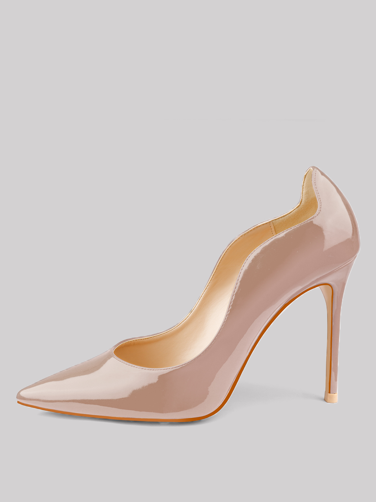 100mm Women's Party Wedding Classic Pumps Fashion Edge Design High ...