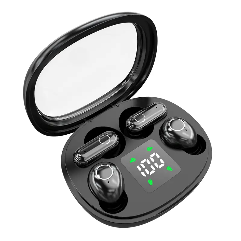 Wireless Bluetooth Headphones，Tiny Size Invisible Earbuds，Waterproof ...