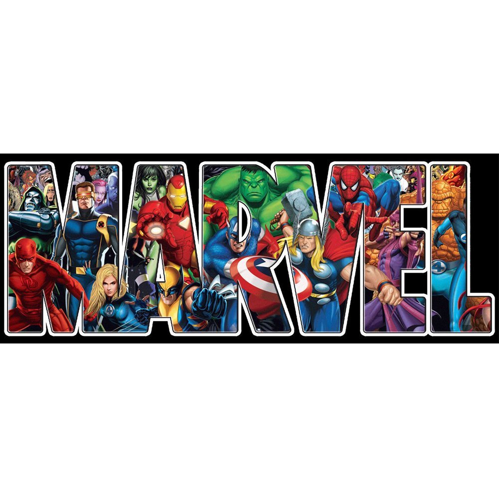 Marvel full round or square drill diamond painting