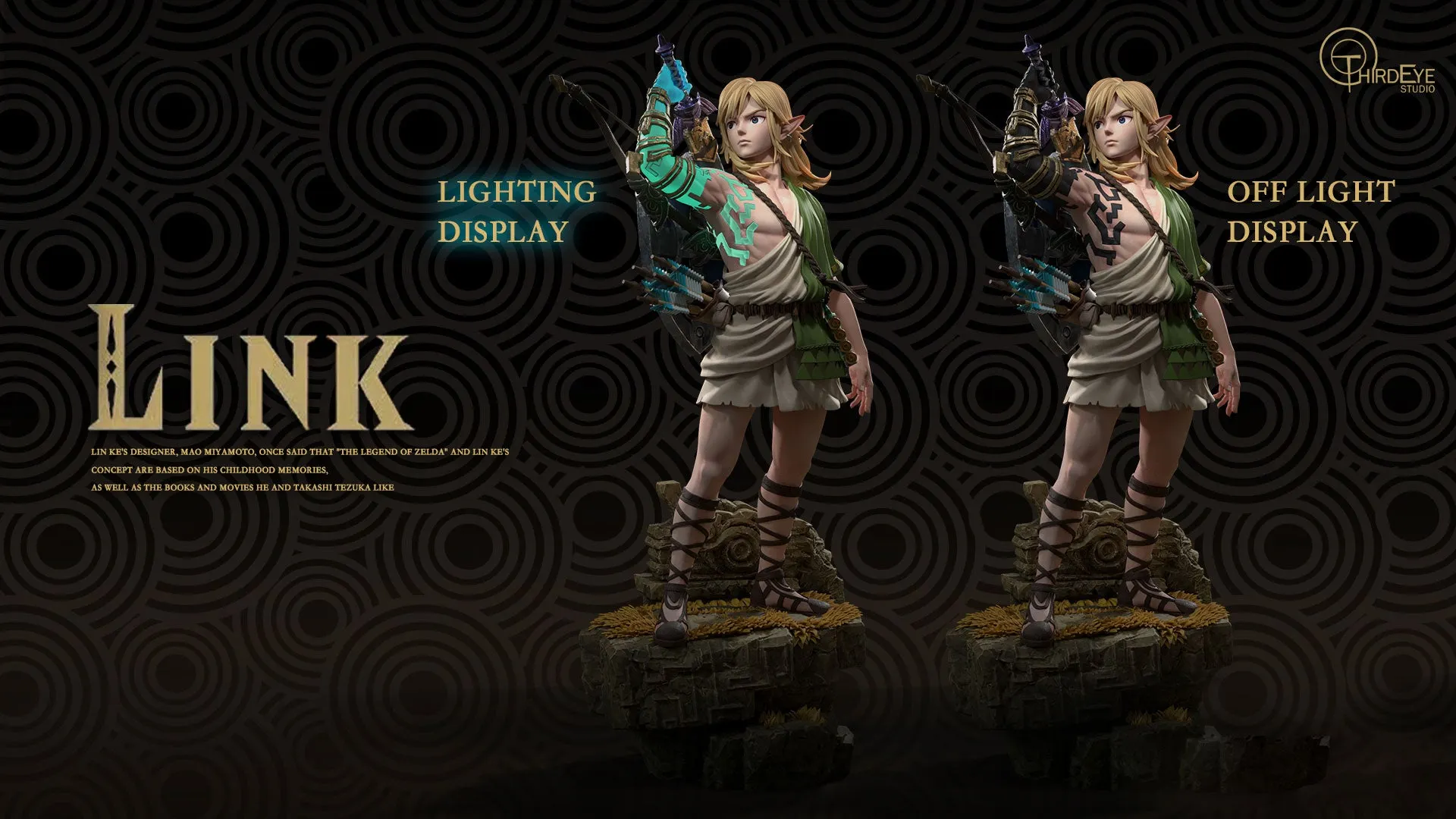 1/4 Scale Link with LED - The Legend of Zelda: Tears of the Kingdom ...