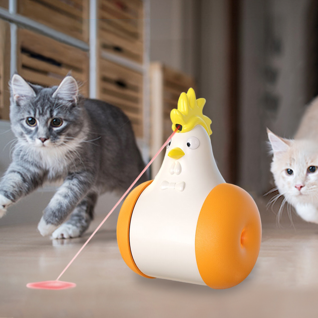 Rooster Automatic Interactive laser Toys