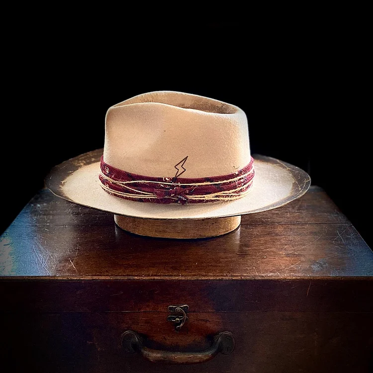 Burning Lightning Fedora [Fast shipping and box packing]