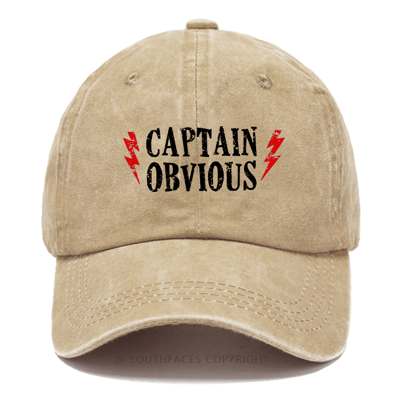 Captain Obvious Hat