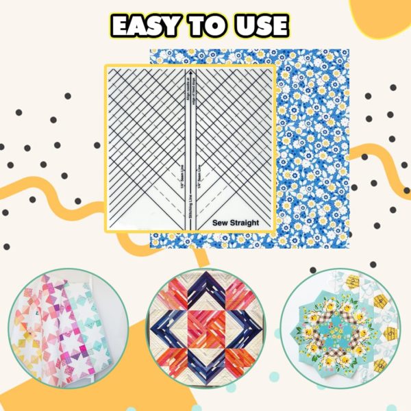 Arc Quilting Straight Ruler