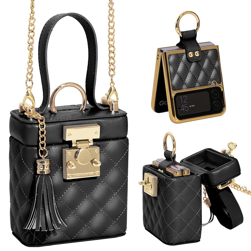 New Applicable Z Flip6/5/4/3 Handheld Bag Fashion Small Fragrant Style ...