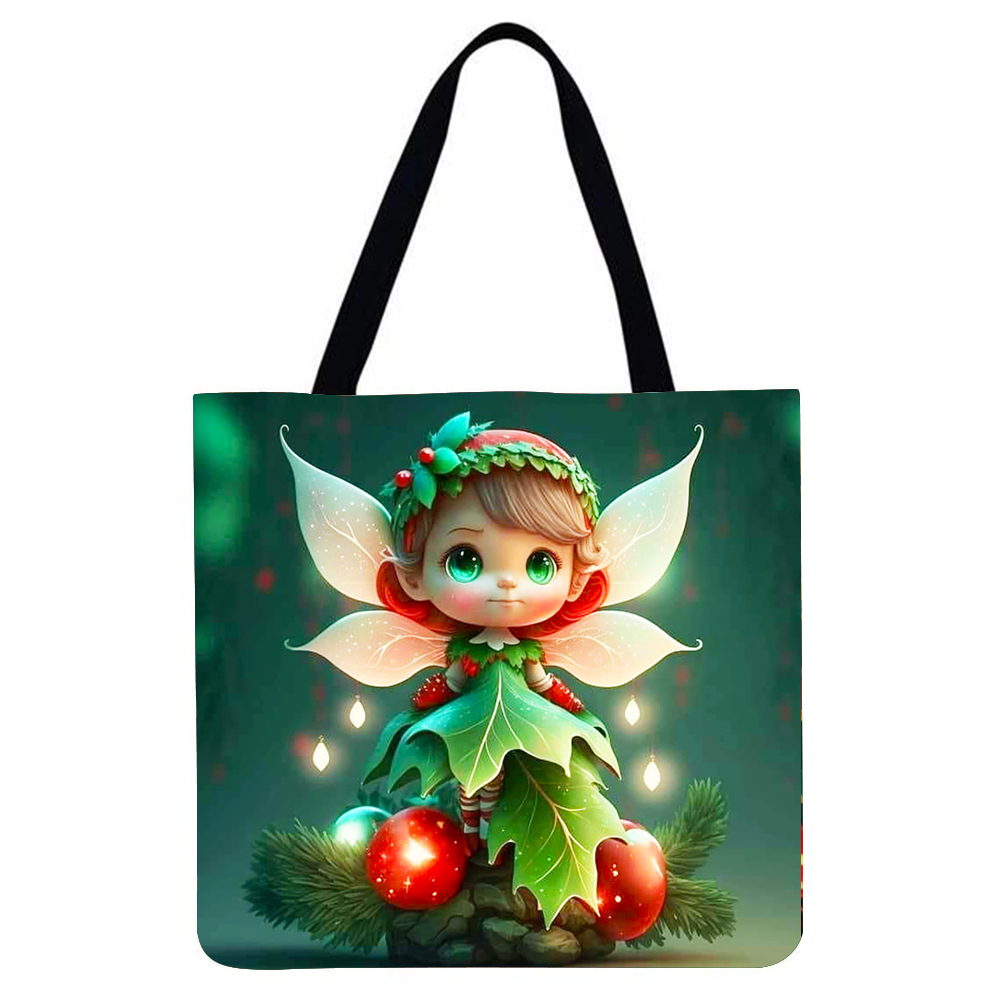 Elf- Large Capacity Linen Tote Bag