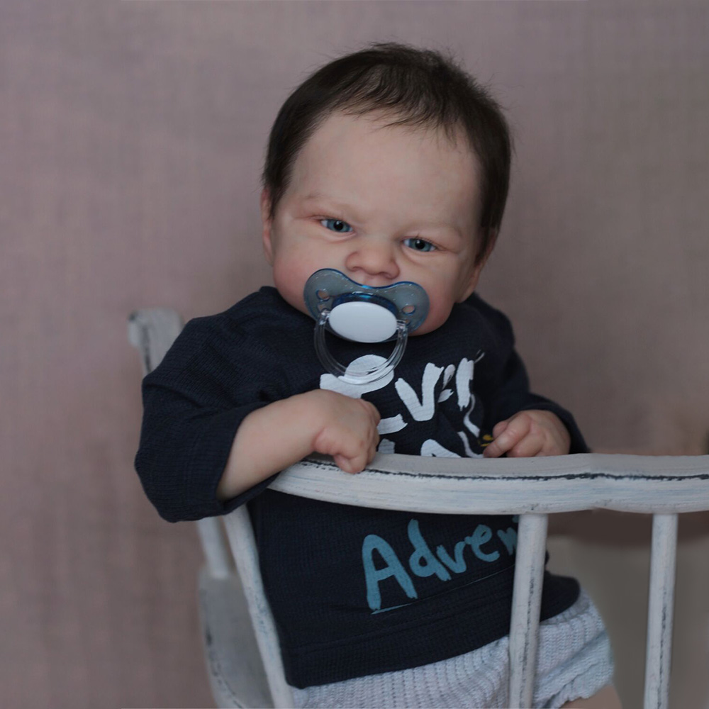 12" Super Real Reborn Baby Doll Boy Mada with Delicate Gift and Birth Card