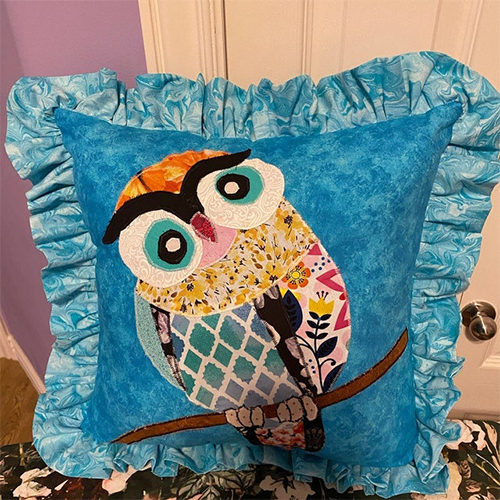 Owl Applique Pattern——With Step By Step Instructions