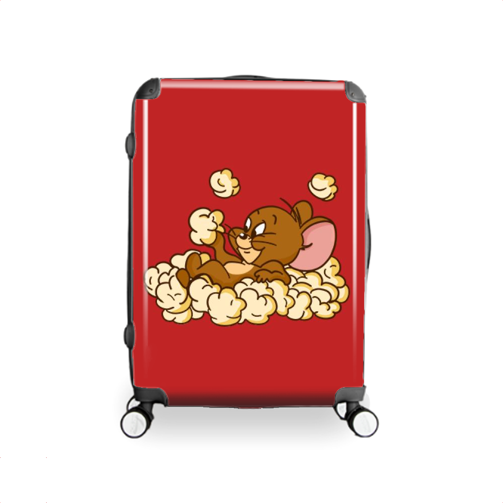 Jerry Eating Popcorn, Tom And Jerry Hardside Luggage