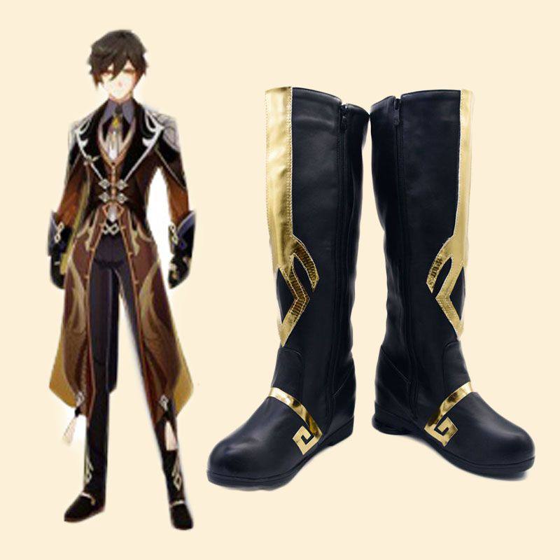 Genshin Toys Zhongli Cosplay Shoes