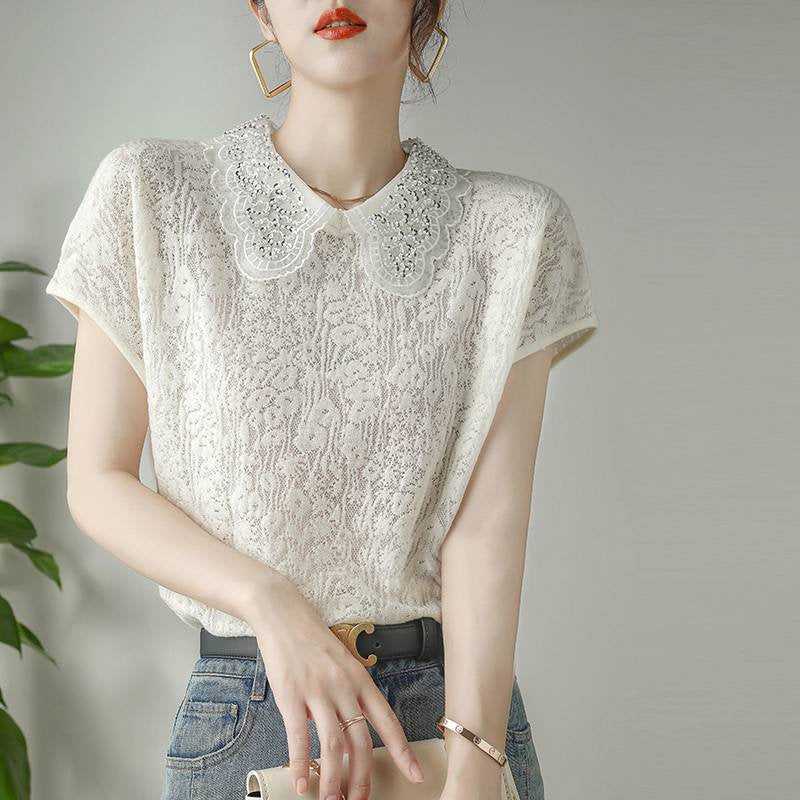 Short Sleeve Floral Shift Shirts