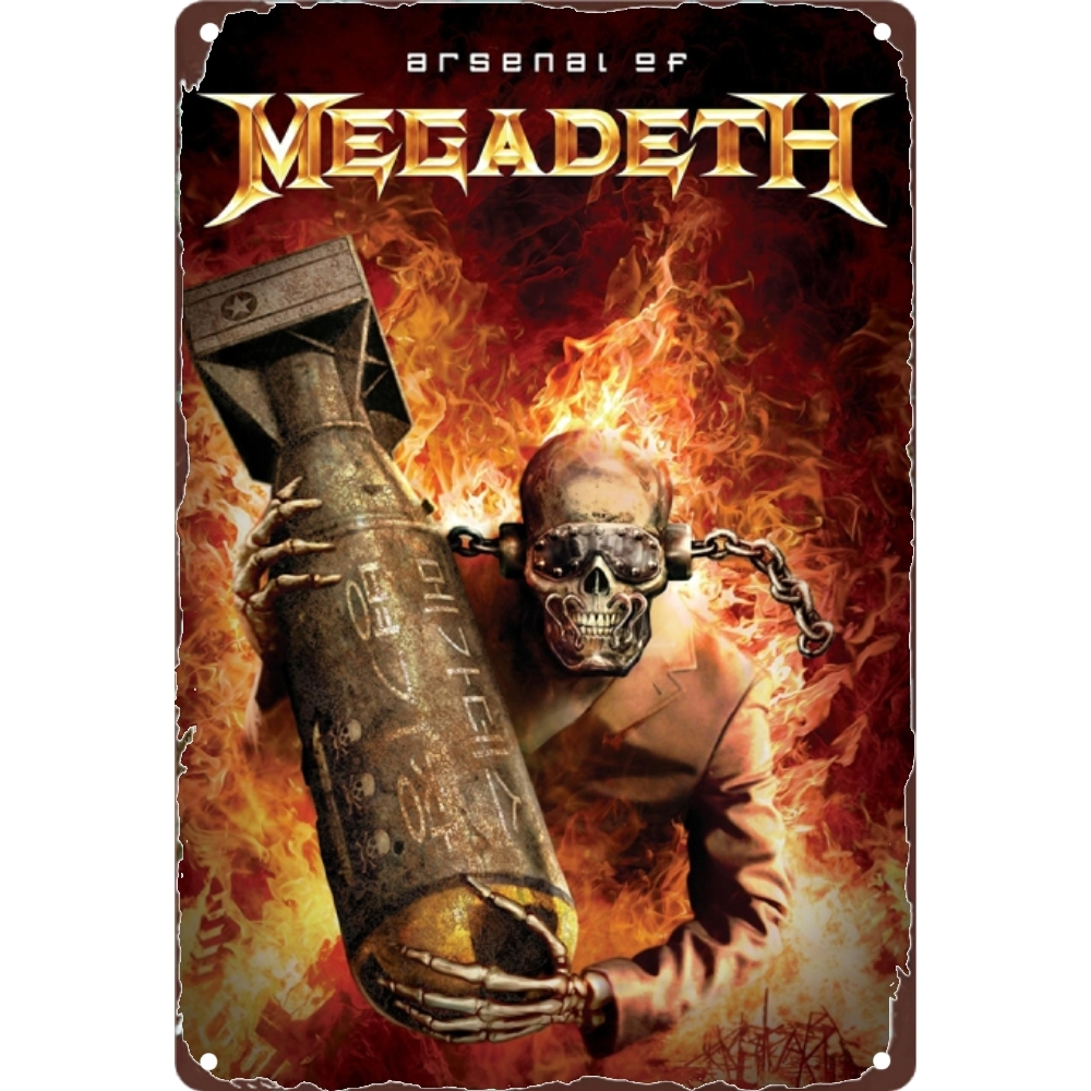 Megadeth - Vintage Metal Signs - 20*30cm/30*40cm - Music