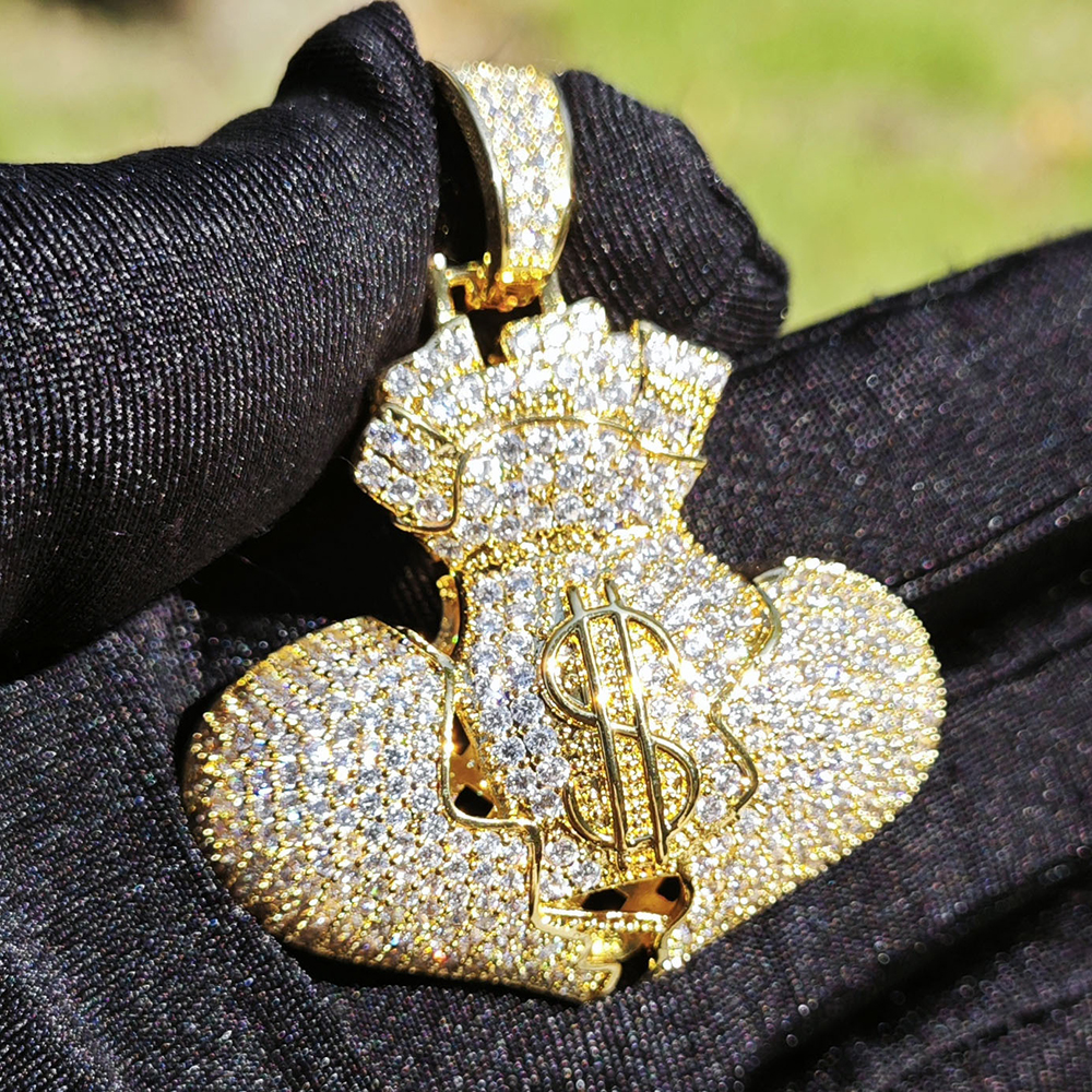 Gold Money Pendant,Kids Money Pendant,Money Bag Pendant,Best Money Pendant