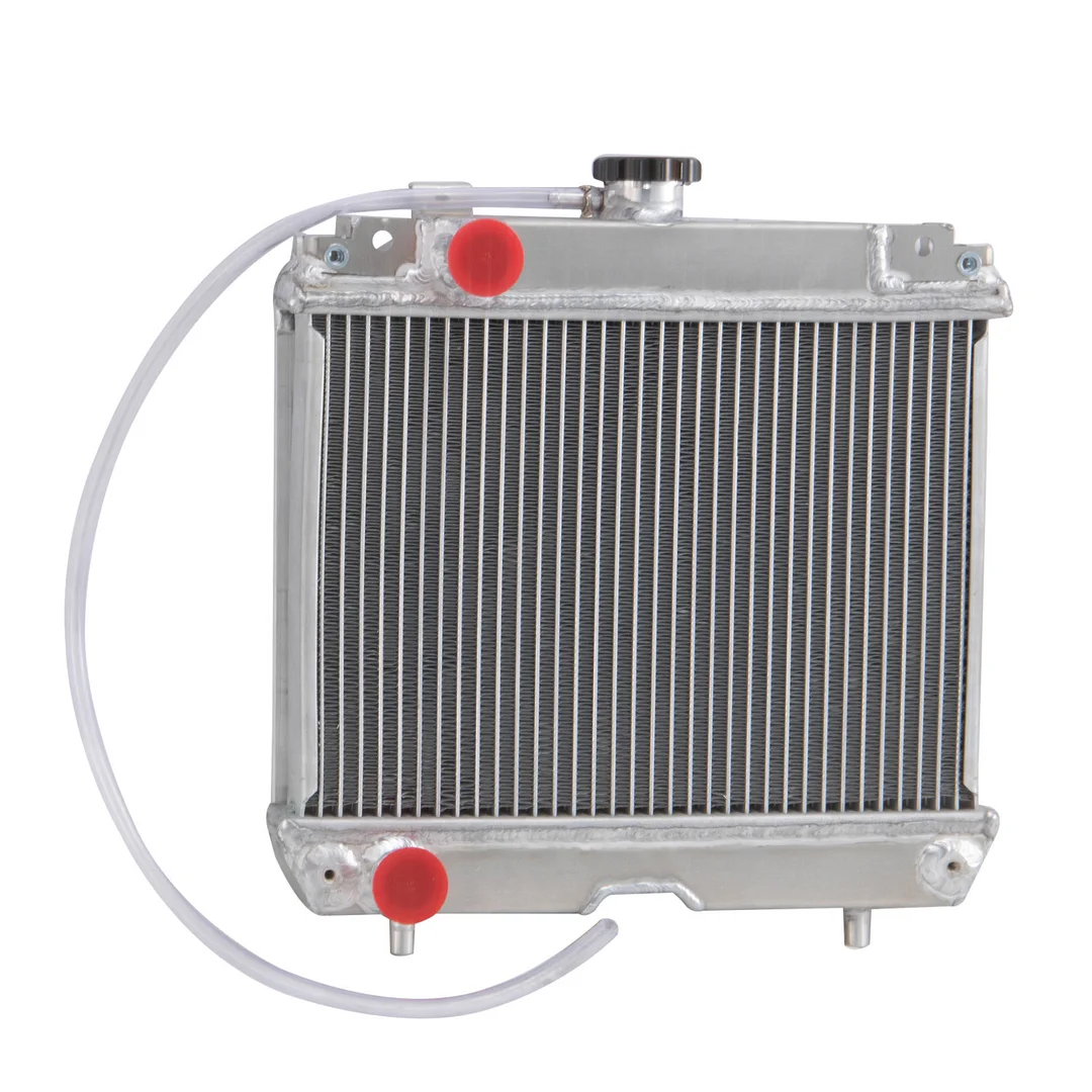 AlloyWorks Aluminum Radiator Assembly For Kawasaki FD750D FD711D FD791D ...