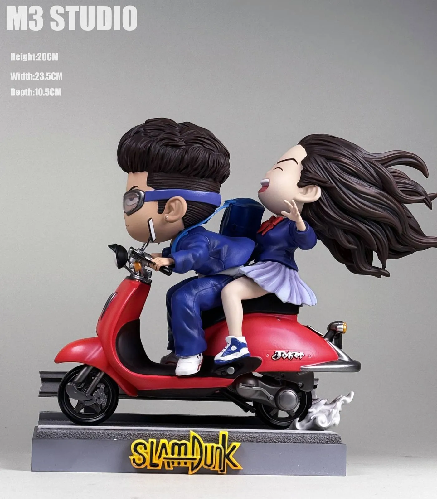 Chibi Ver. Riding Motorcycle Ryota Miyagi & Ayako Inoue - SLAM DUNK ...