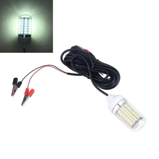 12V Fishing Light 108pcs 2835 LED Underwater Fishing Light IP68 Lures ...