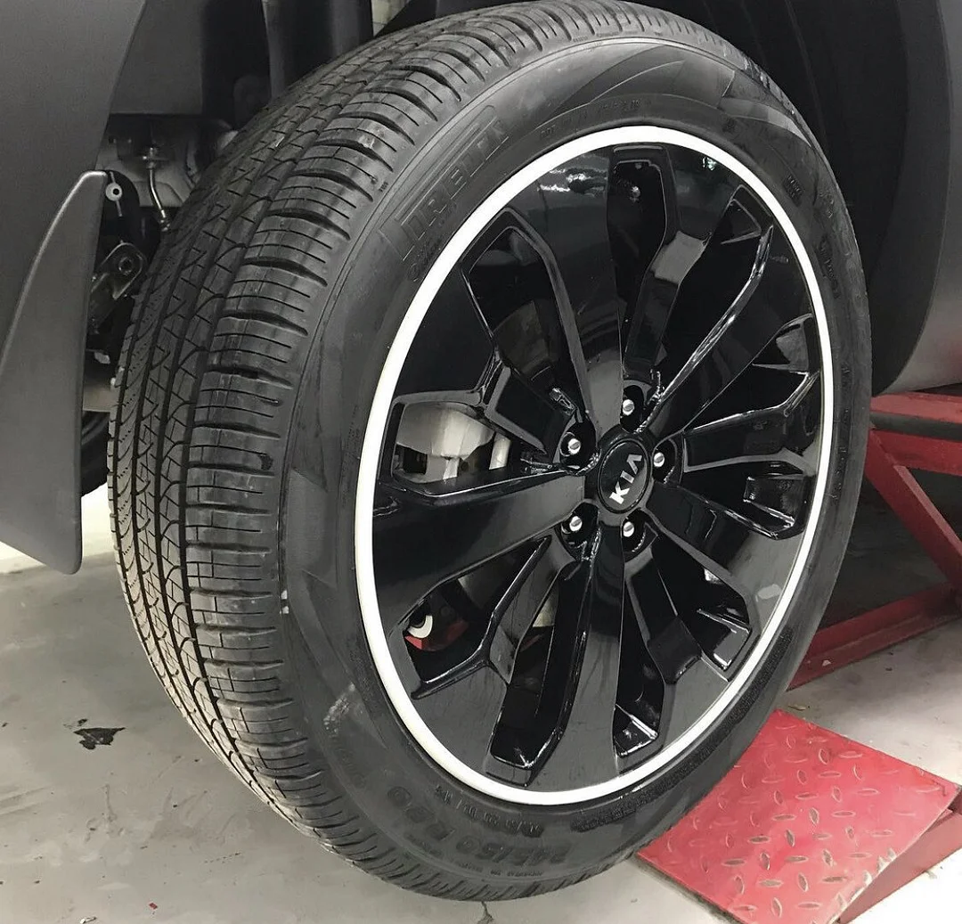 Car wheel protection ring anti-collision strip anti-scratch strip anti ...