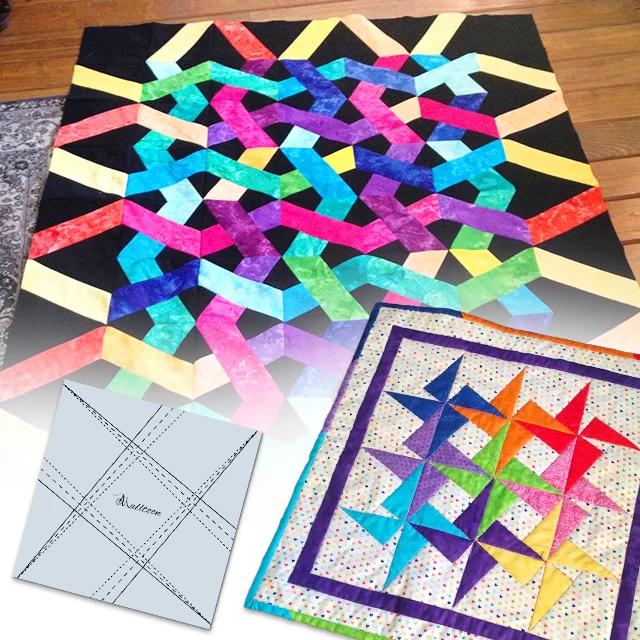 Acrylic XBlocks Template - Include 3 FREE Patterns