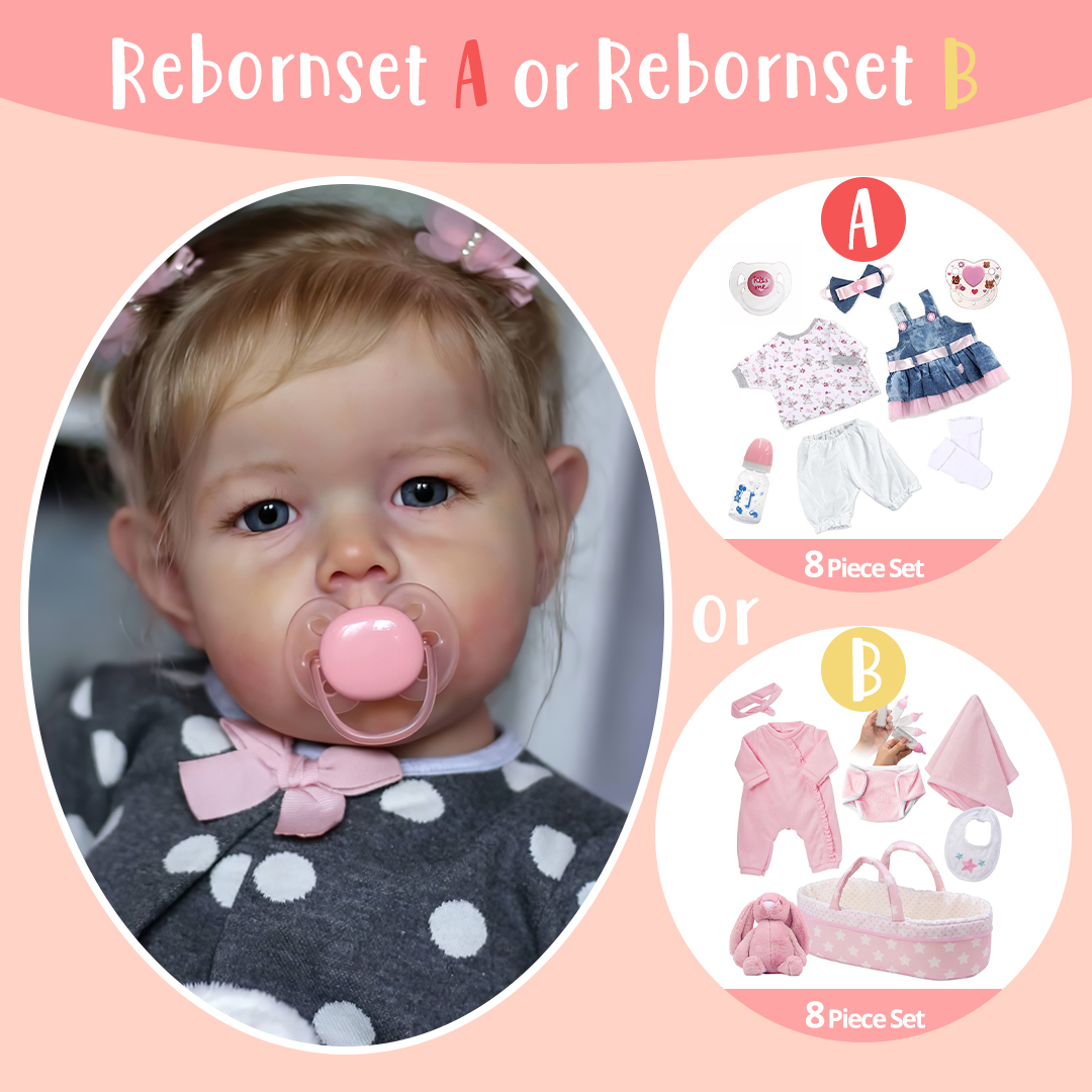 Reborns Liam 20" Rivas Realistic Reborn Baby Girl