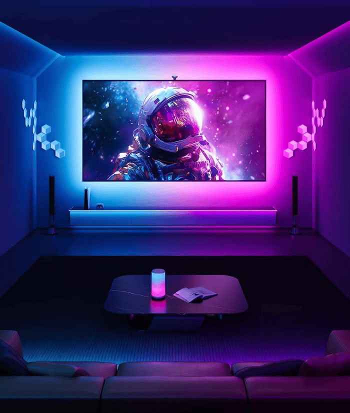 TV Backlight - Color Picker Graffiti Television Screen Synchronous ...
