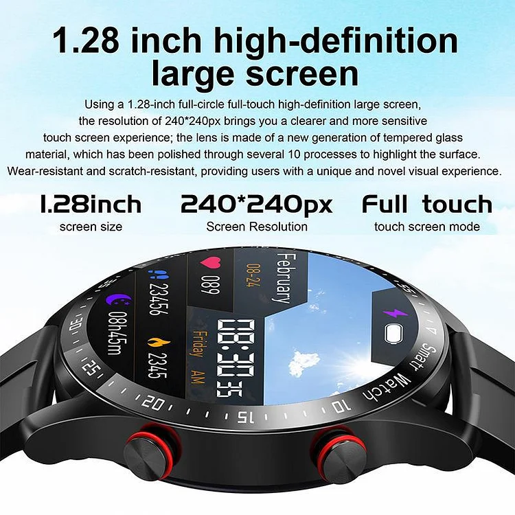 Non-invasive blood glucose test smart watch