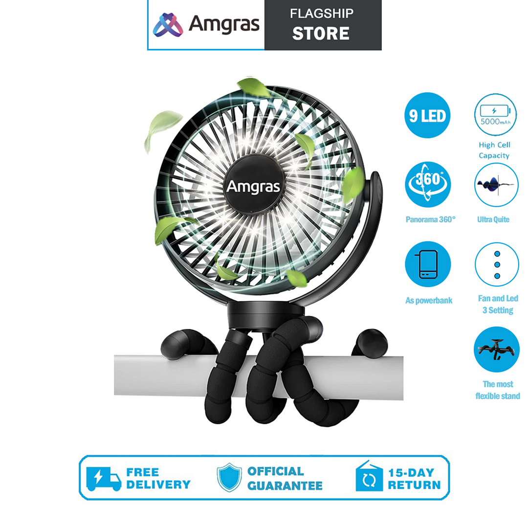 Amgras Stroller Fan