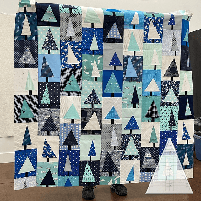 Pines Sew Tall Triangle Ruler - With Instructions