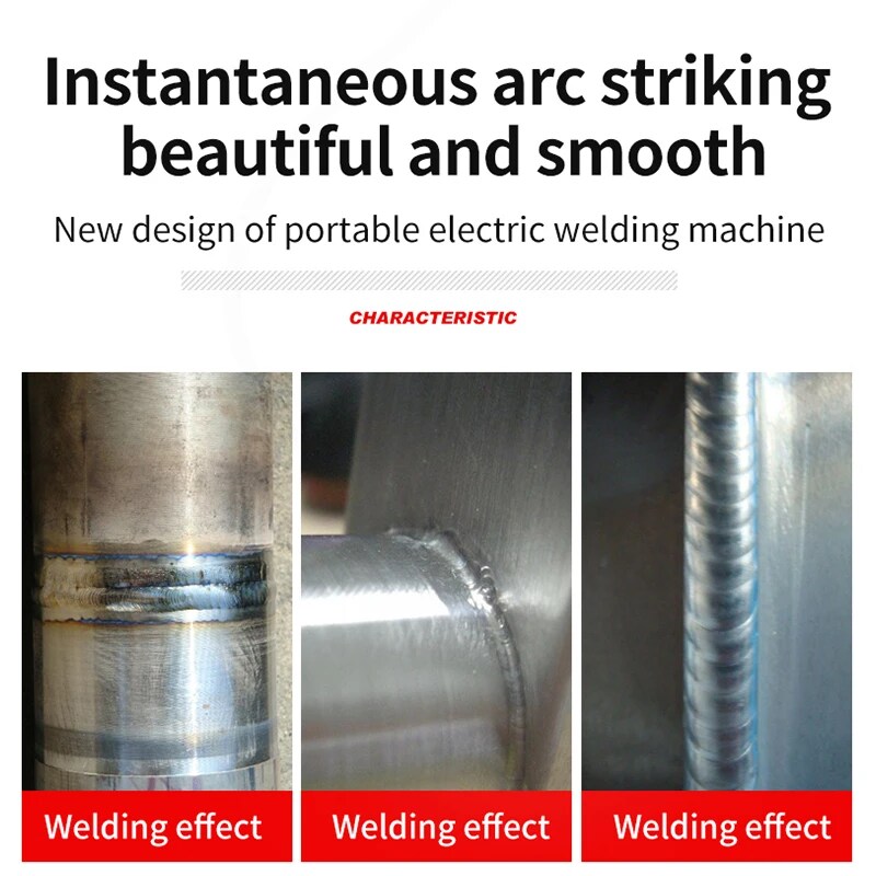 4600W 110V±15% Handheld Arc Welder Home Electric Welder Fully Automatic ...