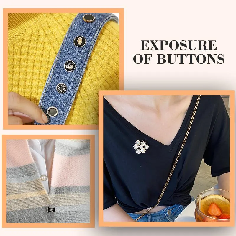 🔥Hot Selling | 48% OFF🔥Prevent Accidental Exposure Of Buttons (10 Pcs/Set)