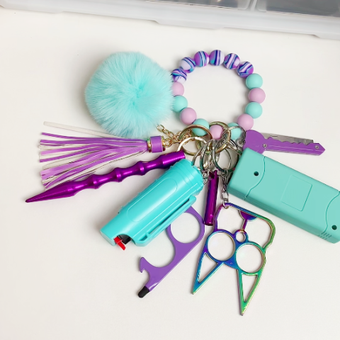 Custom Personalized Self-Defense Keychains