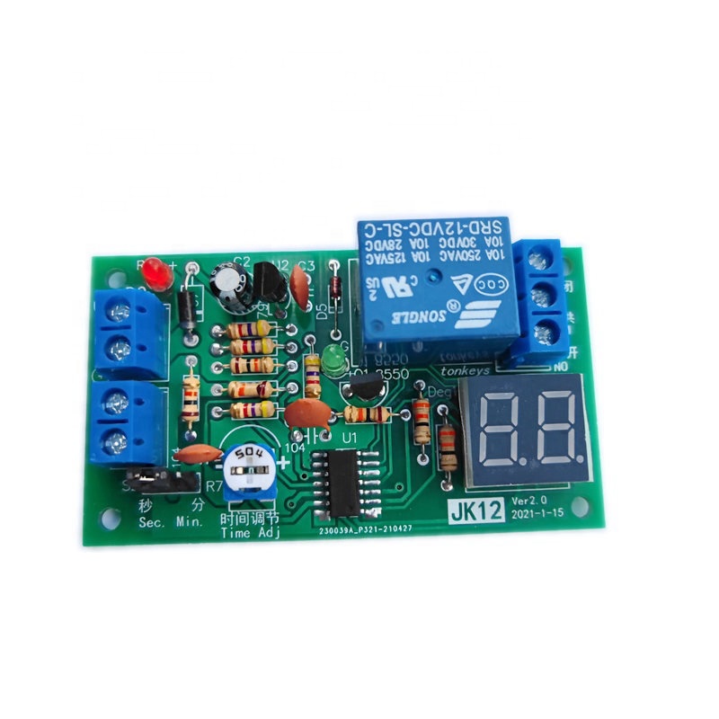 Multifunction Time Relay Module 12V 24V DC Digital Timer Relay Trigger ...