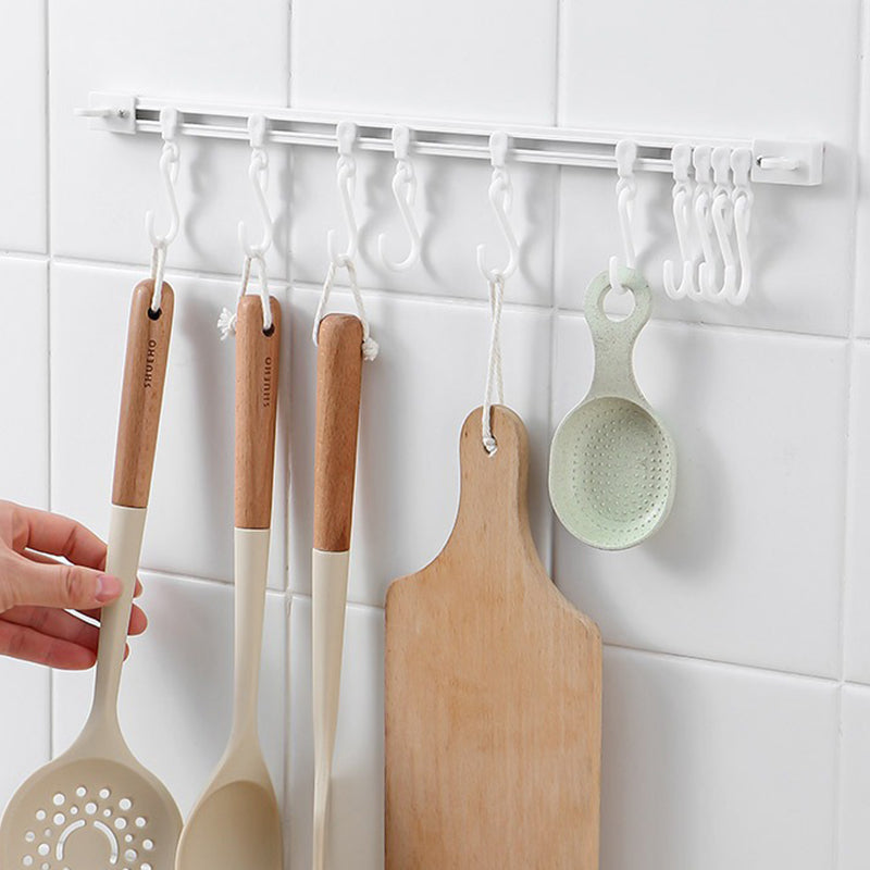 No-Drill Slidable Track Organizer Hooks