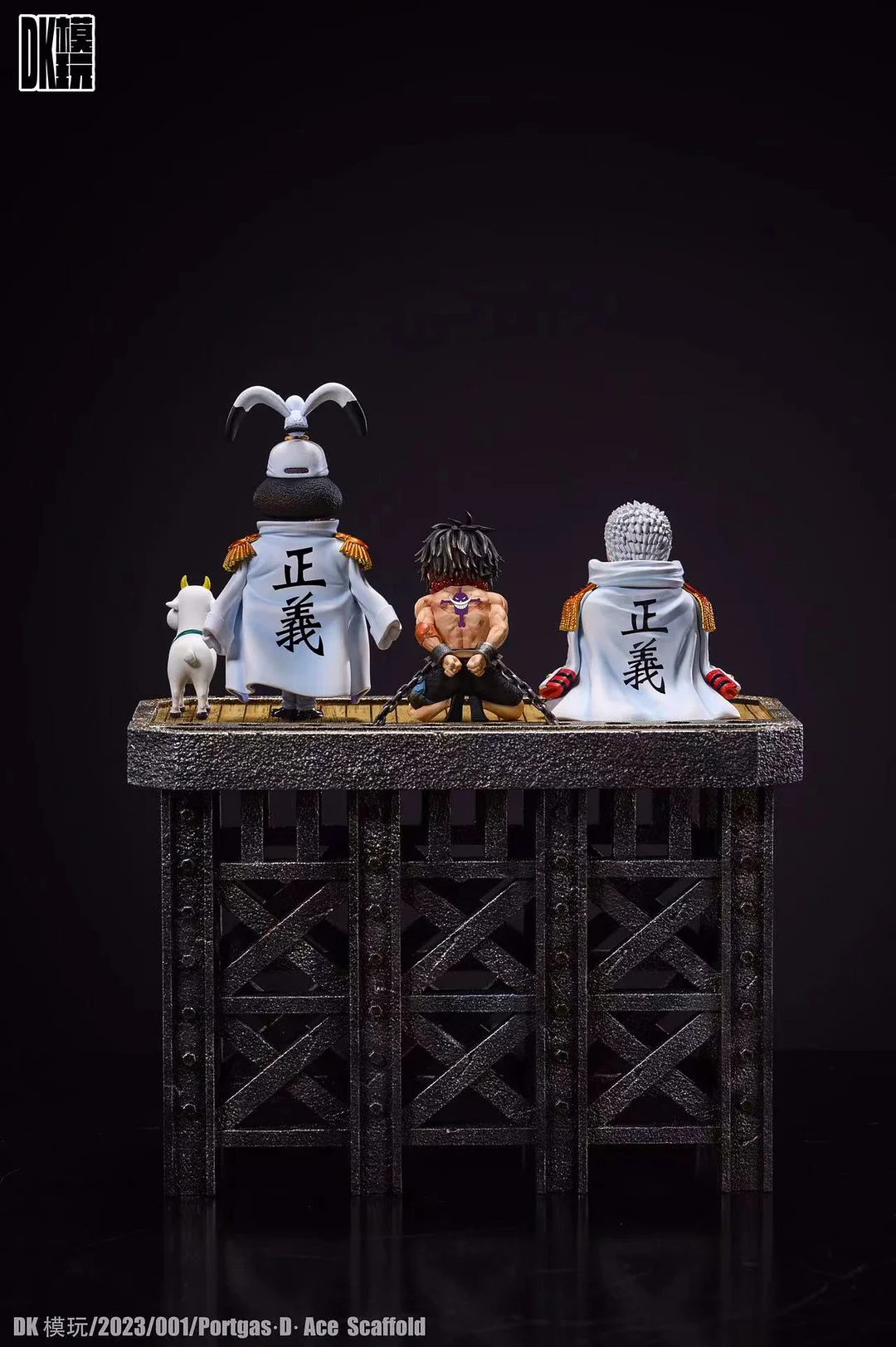 WCF Scale Portgas D. Ace Execution Platform - ONE PIECE Resin Statue ...