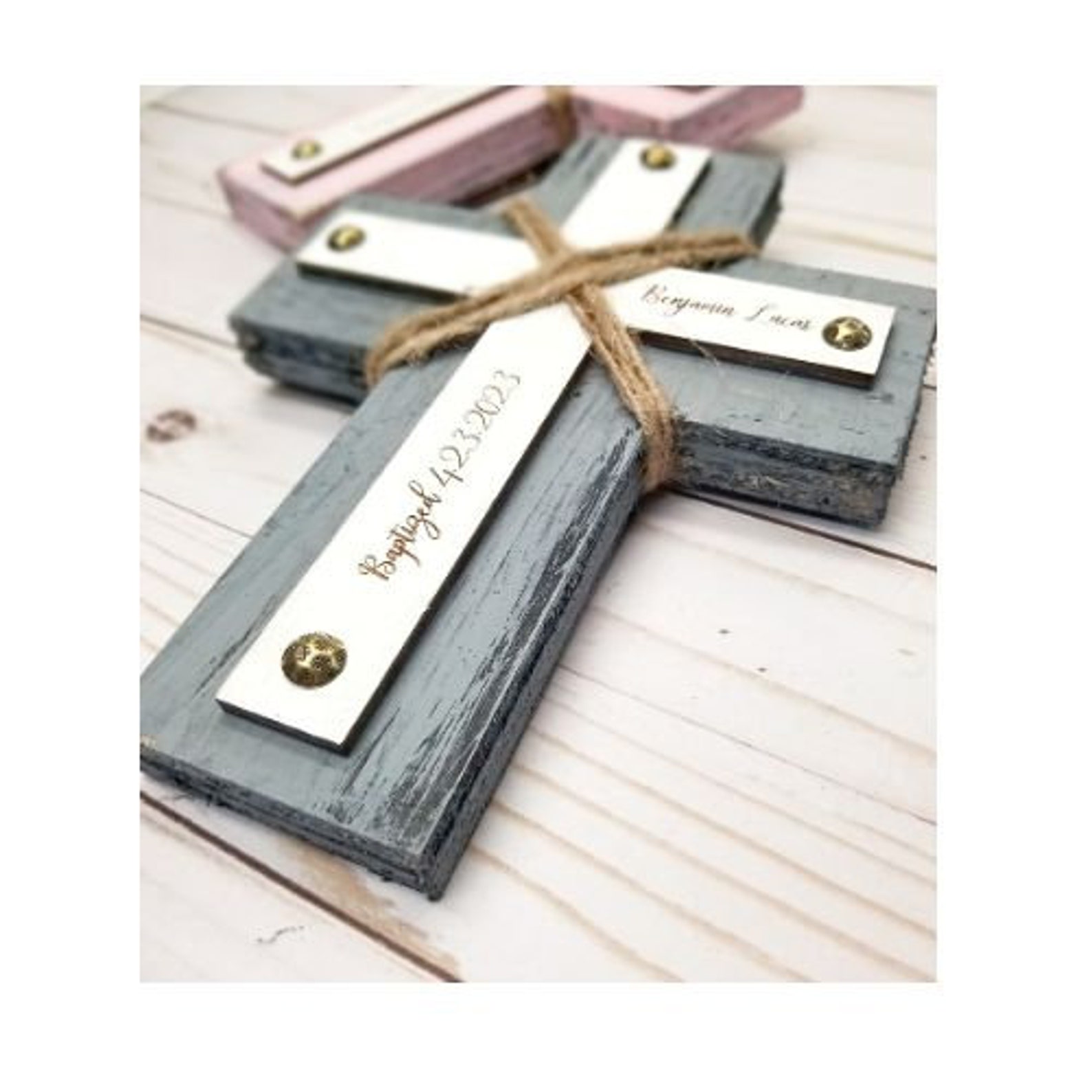 PERSONALIZED BAPTISM CROSS | Baptism Gift for Girl | Baptism for boy ...