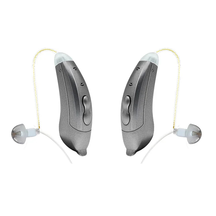 Behind Ear Hearing Aid Invisible Bluetooth Hearing Aids With App Control