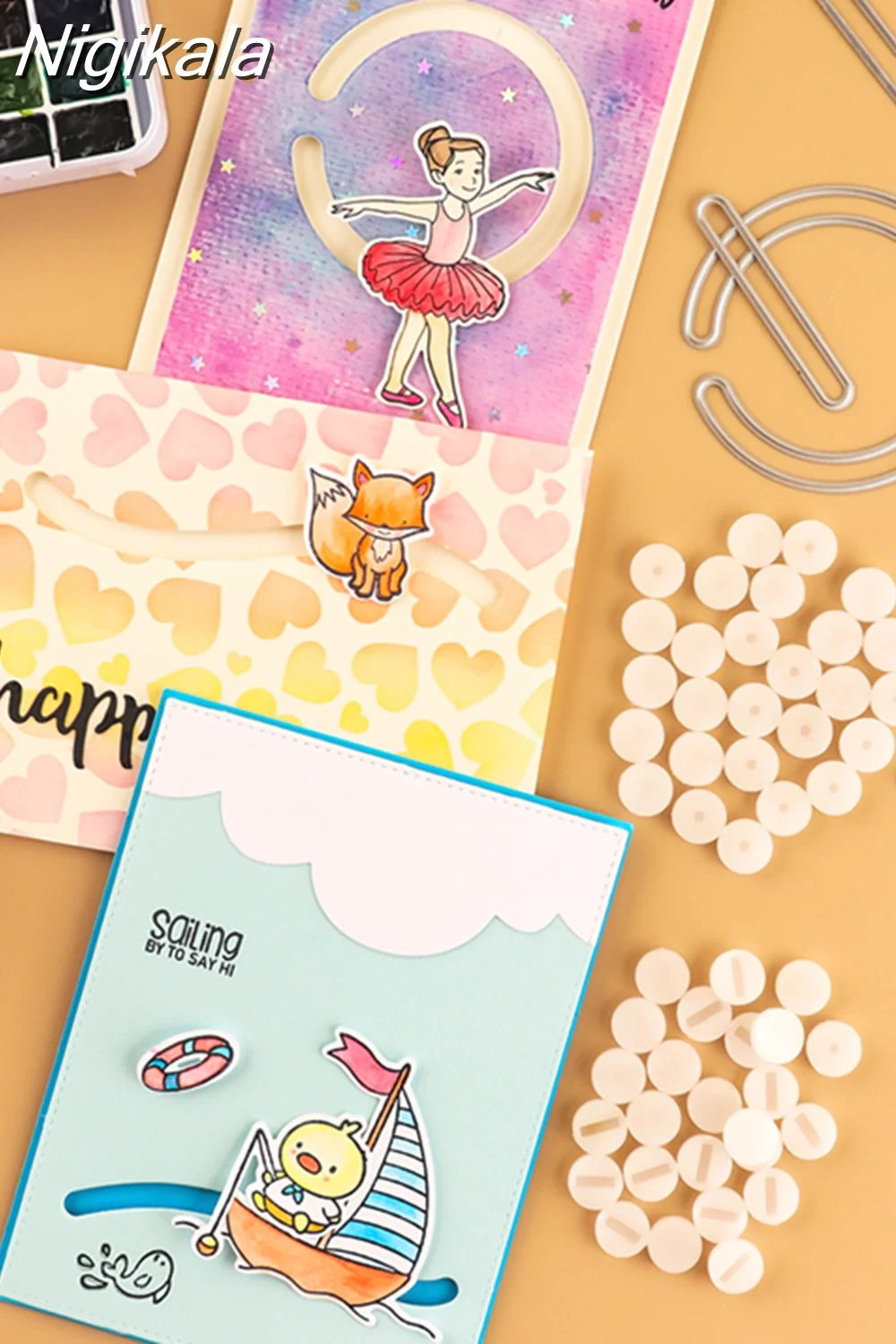 Nigikala Must-have Gliders for Slider Cards Sliding And Rotating ...