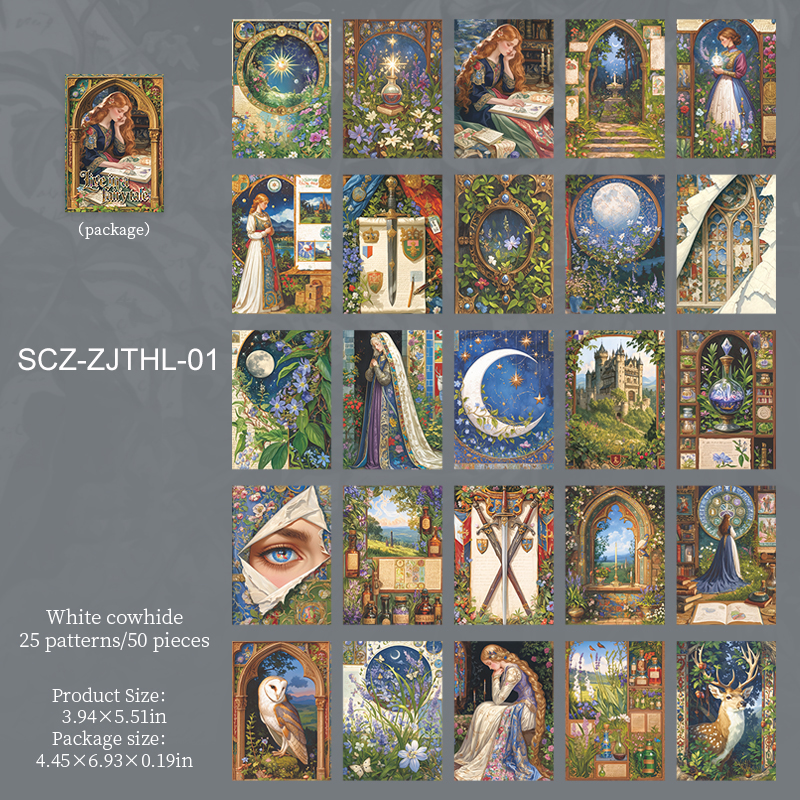 Living in A Fairy Tale Series Vintage Princess Dragon Landscape ...