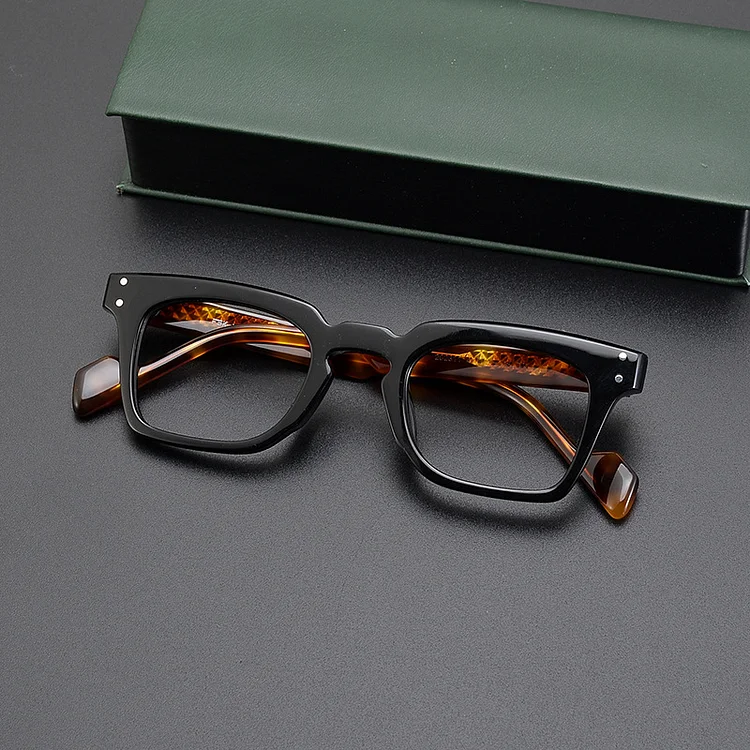 Handmade Eyeglasses Frames with Retro and Personalized Design for Men ...