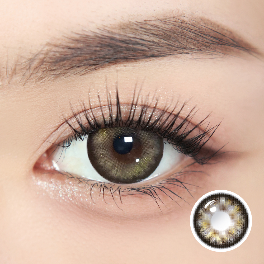 Kilala Candy Brown Colored Contact Lenses Half-Yearly